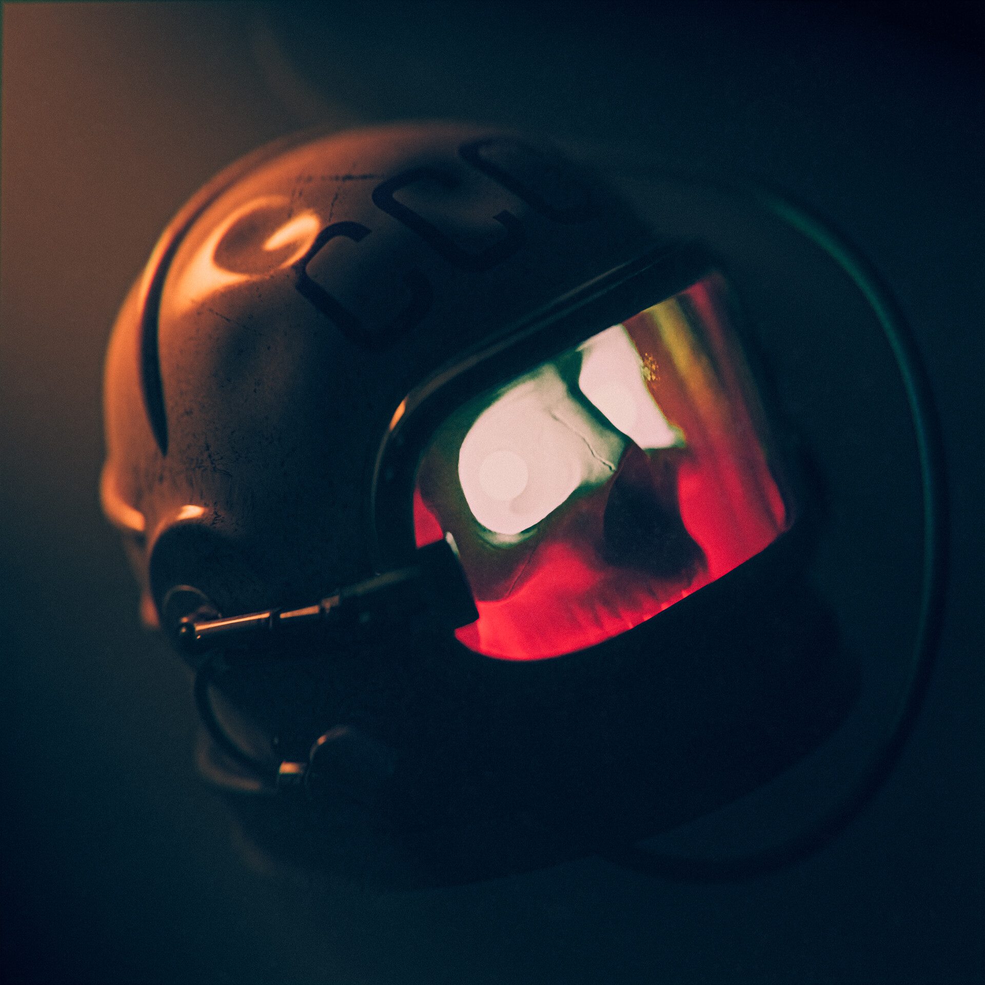 ArtStation - Astronaut Skull