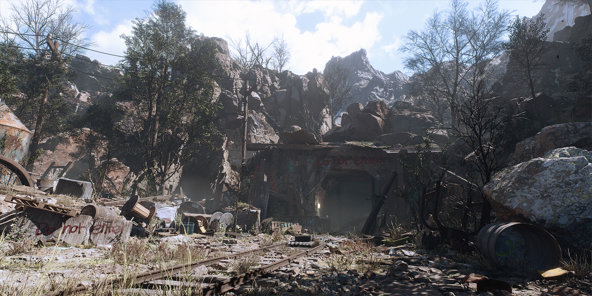 Choi yong - Unreal Engine 5 - Abandoned mine