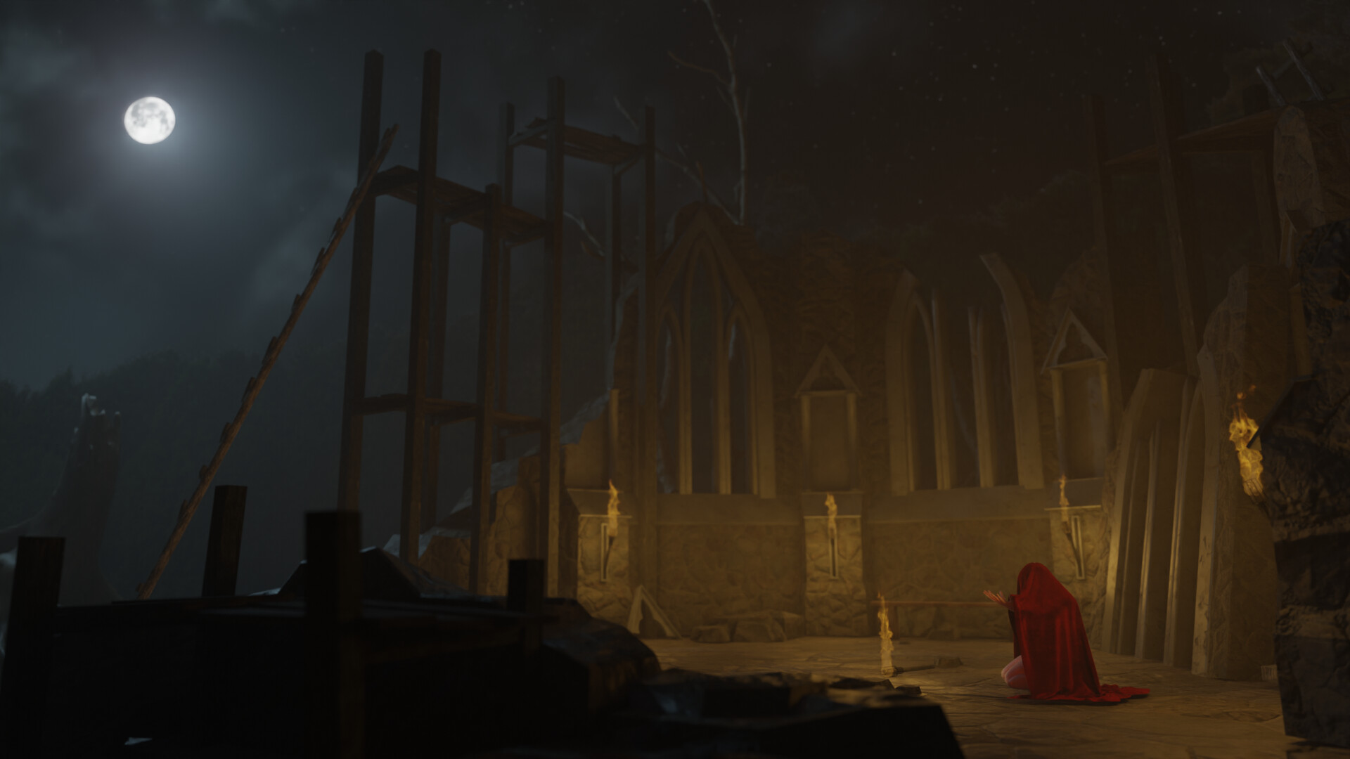 ArtStation - Broken crypt