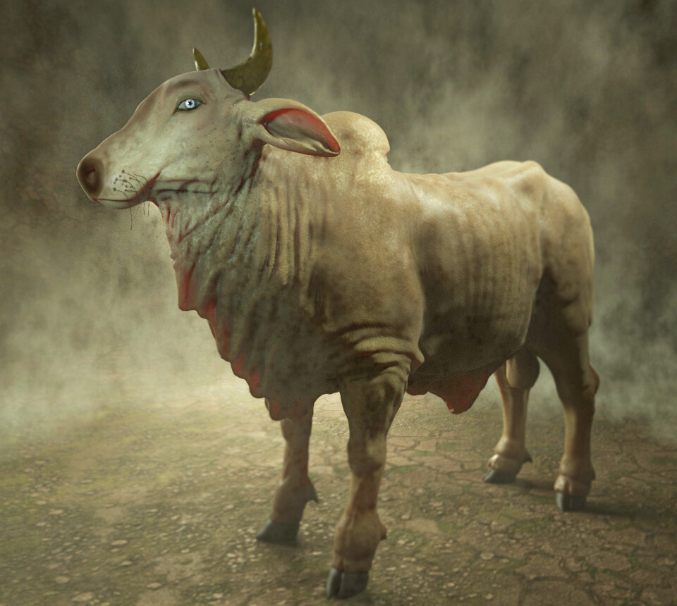 ArtStation - Lord nandi baba