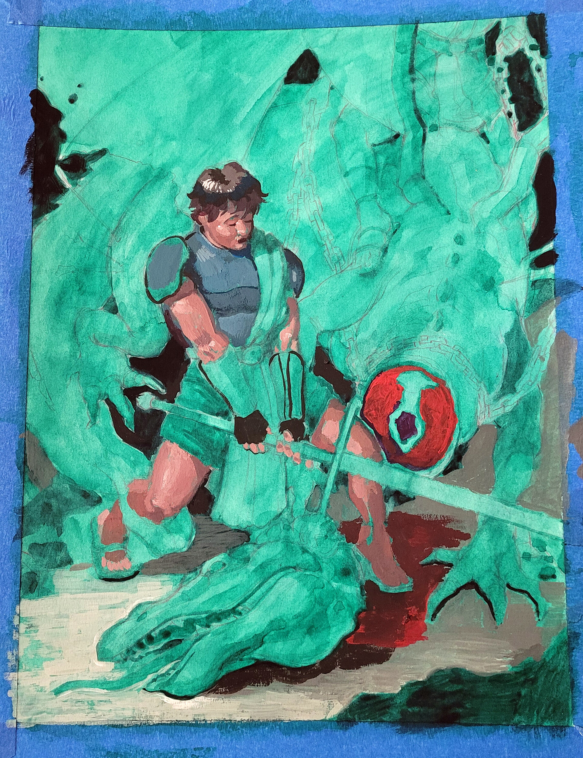 Shannon Nichols - REGIME Dragon Slayer Comic Cover