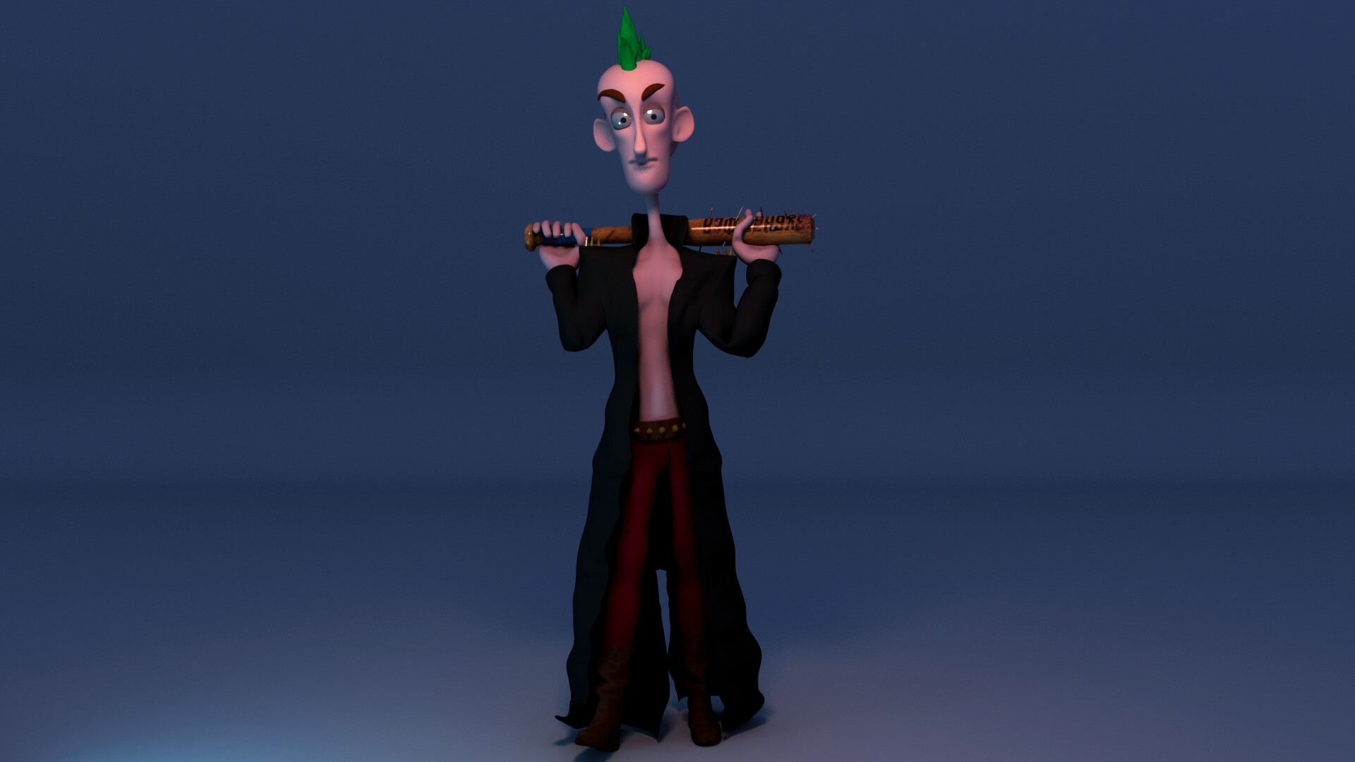 ArtStation - Punky guy 3D model