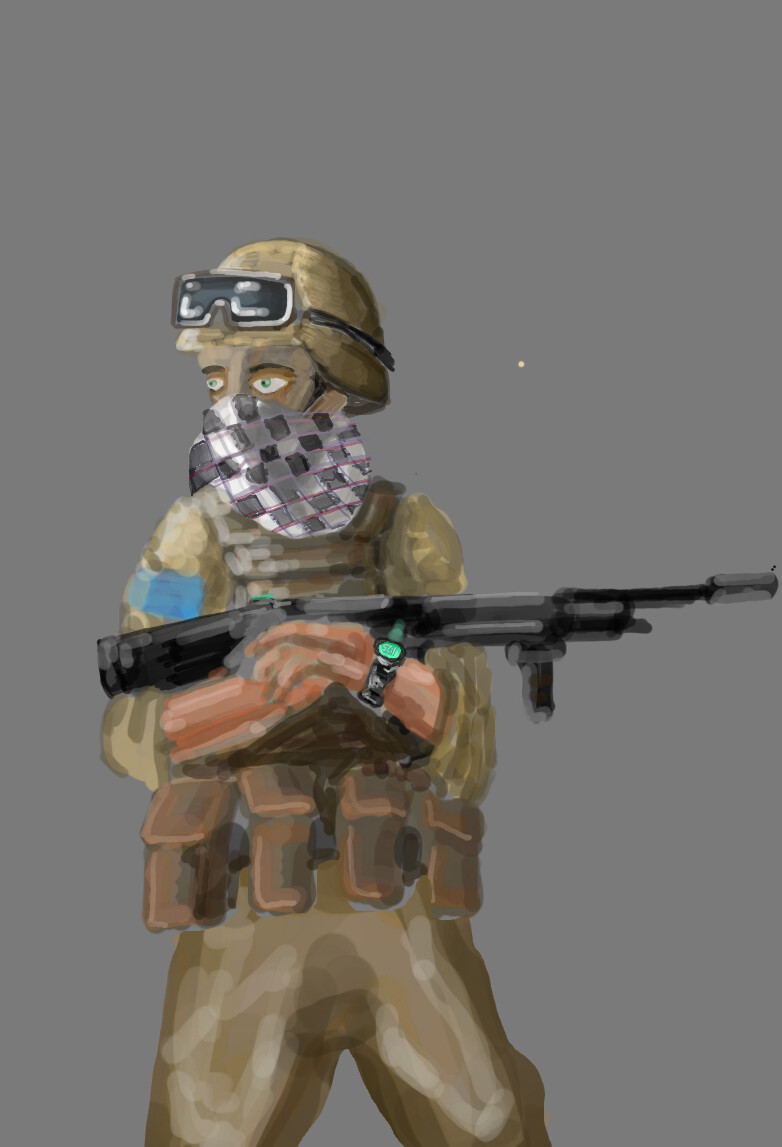 ArtStation - Coalition solders