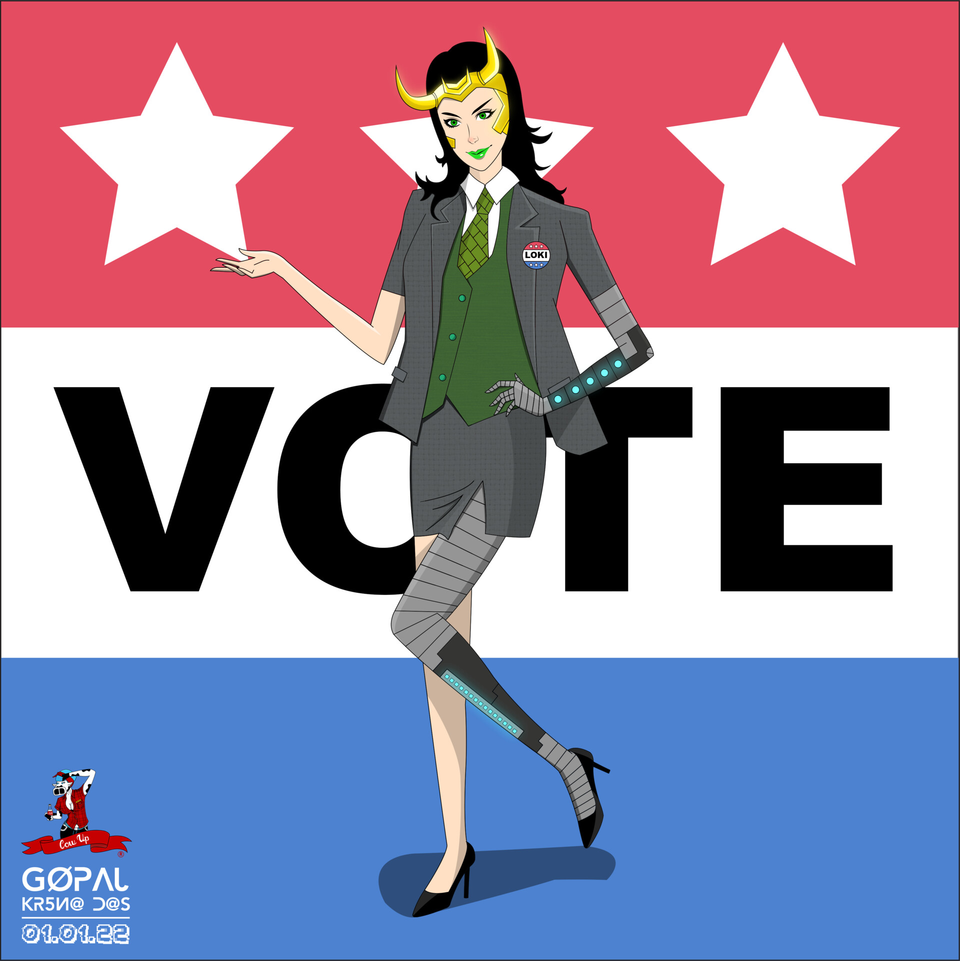 ArtStation - Loki Female