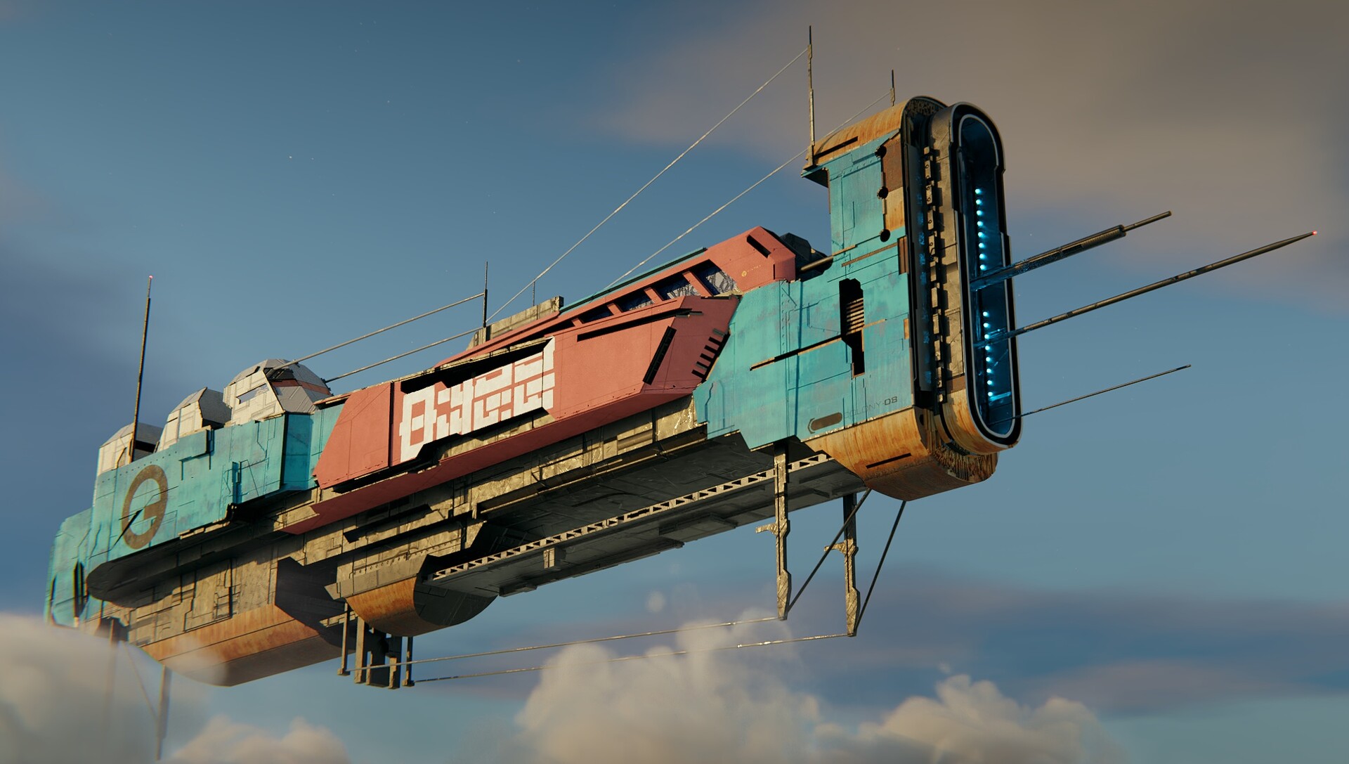 ArtStation - Sci-fi Cargo