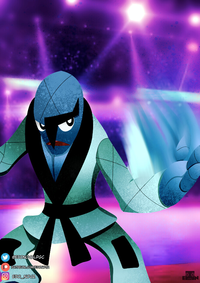 ArtStation - Sawk - The Karate Pokémon