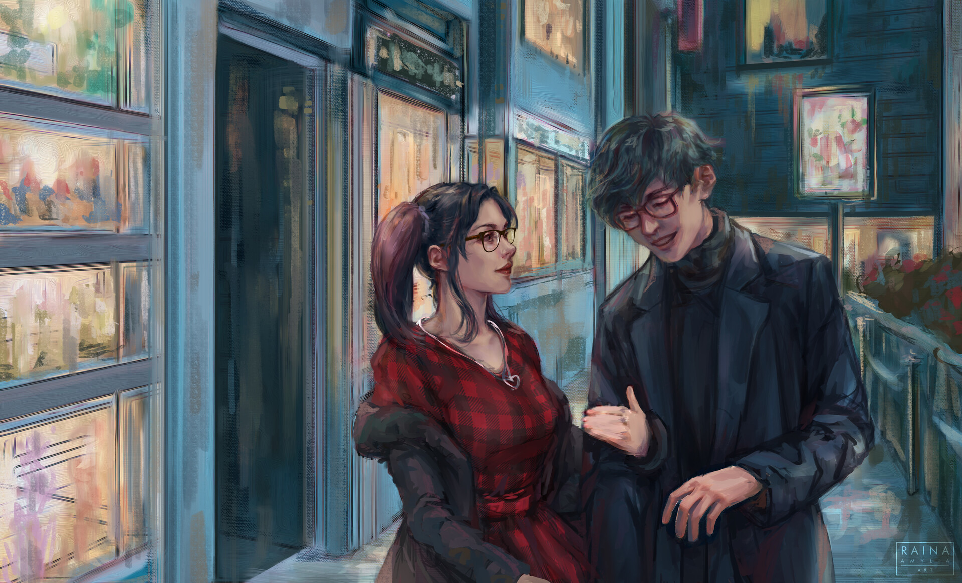 ArtStation - Evening Walk