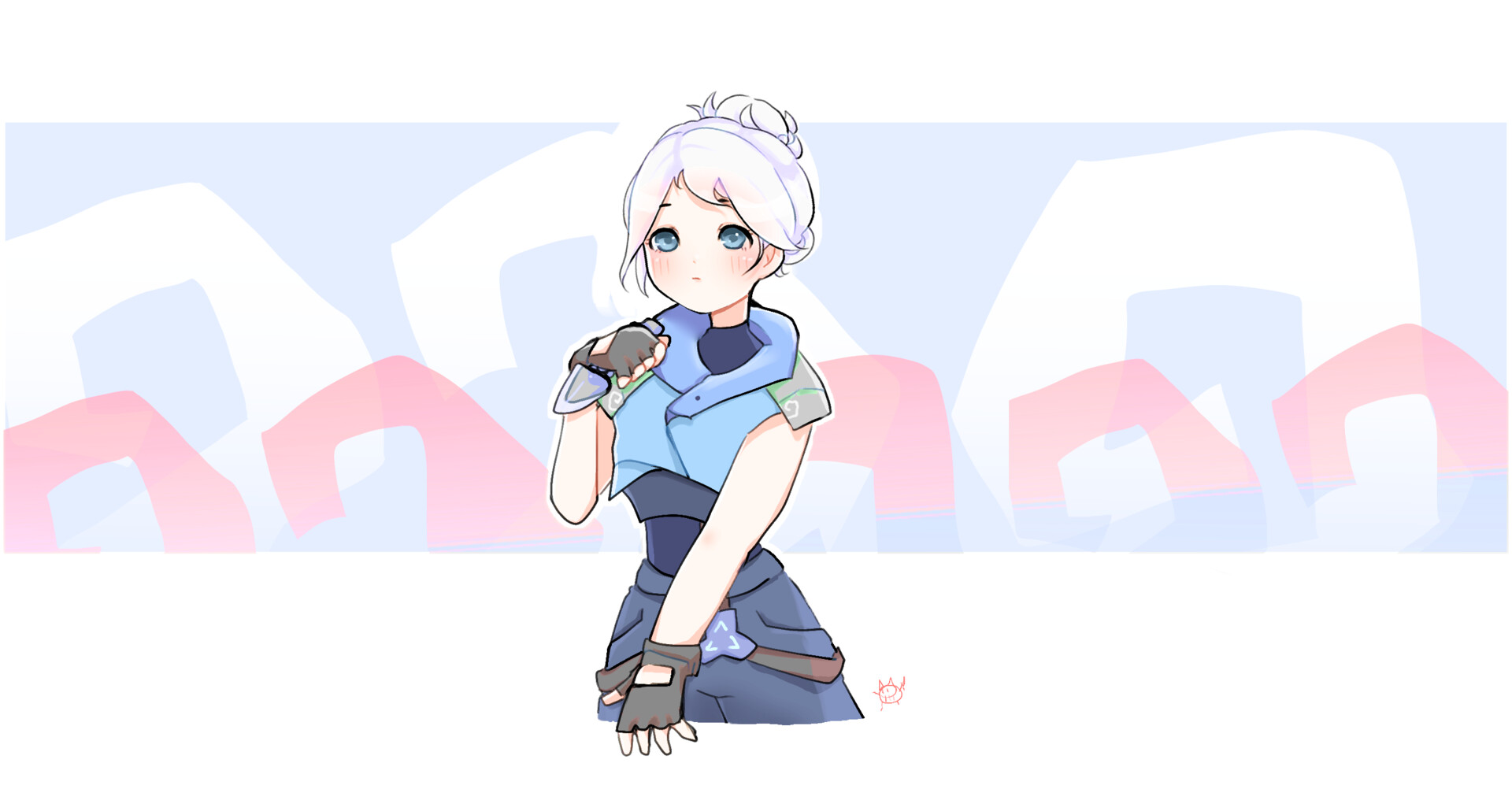 ArtStation - jett chibi