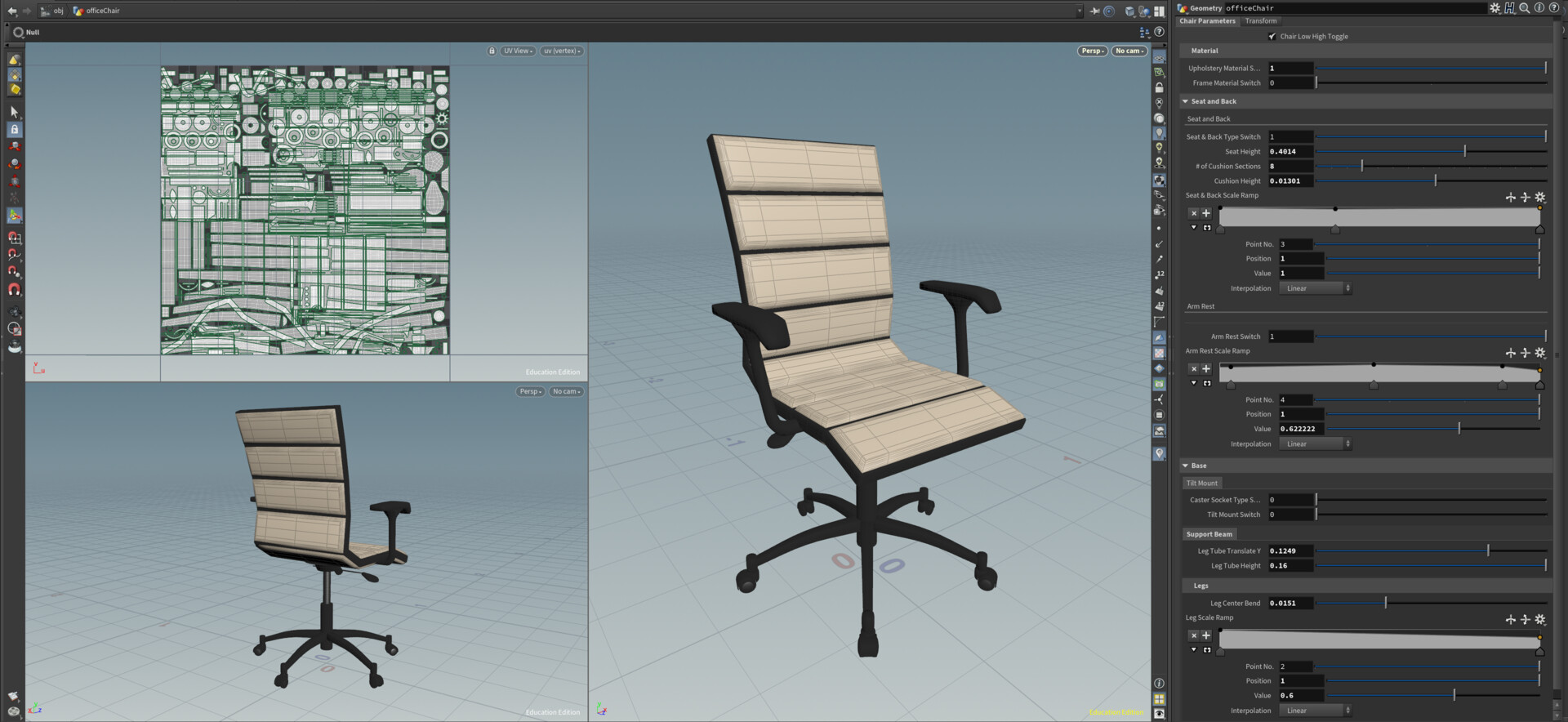 Madelaine Fischer-Bernhut - Procedural Office Chair