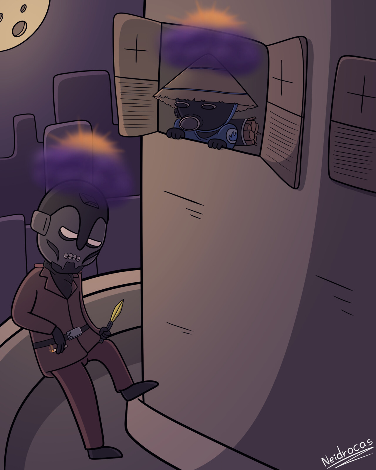 Neidrocas - Spy e Pyro from TF2