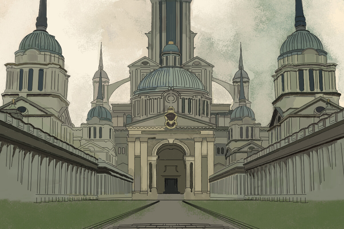 ArtStation - Golden Compass scene copy