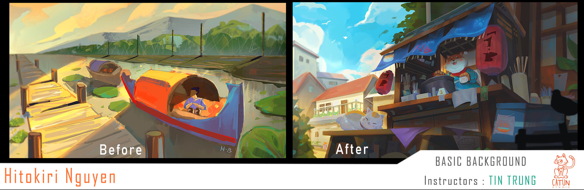 ArtStation - CATUN : Basic Background