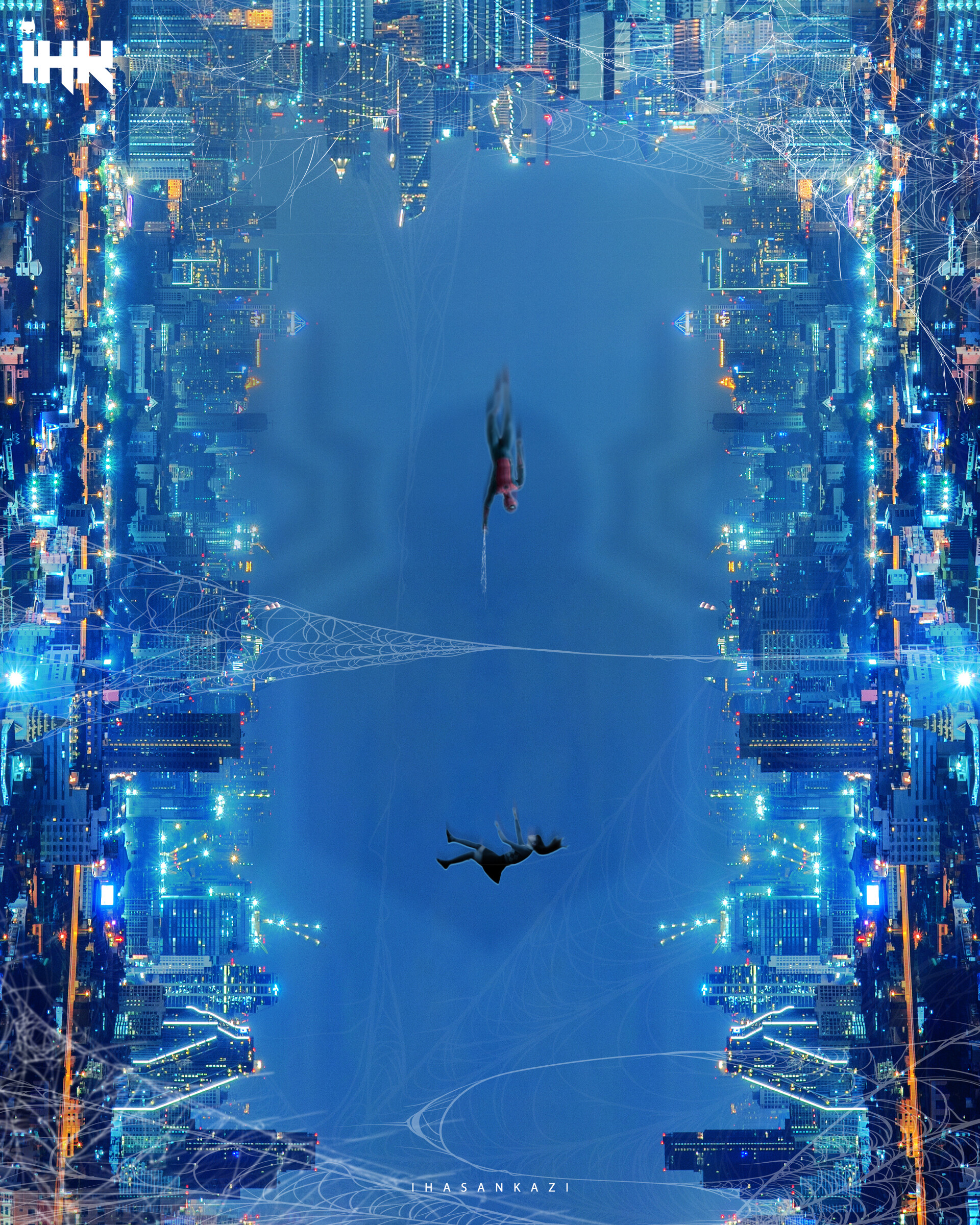 ArtStation - Spiderman saving MJ