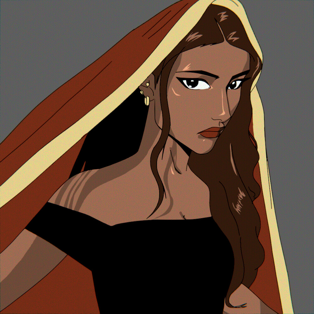 ArtStation - Practice anime portrait