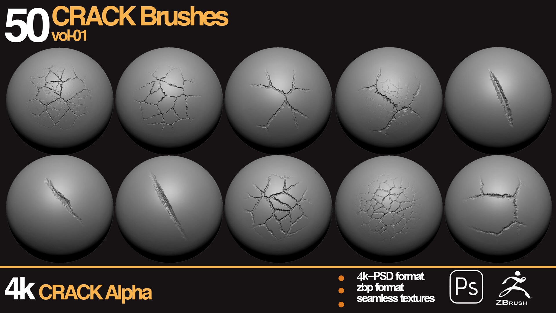neda a.moazami - 50 crack alpha and brushes (vol 01 )