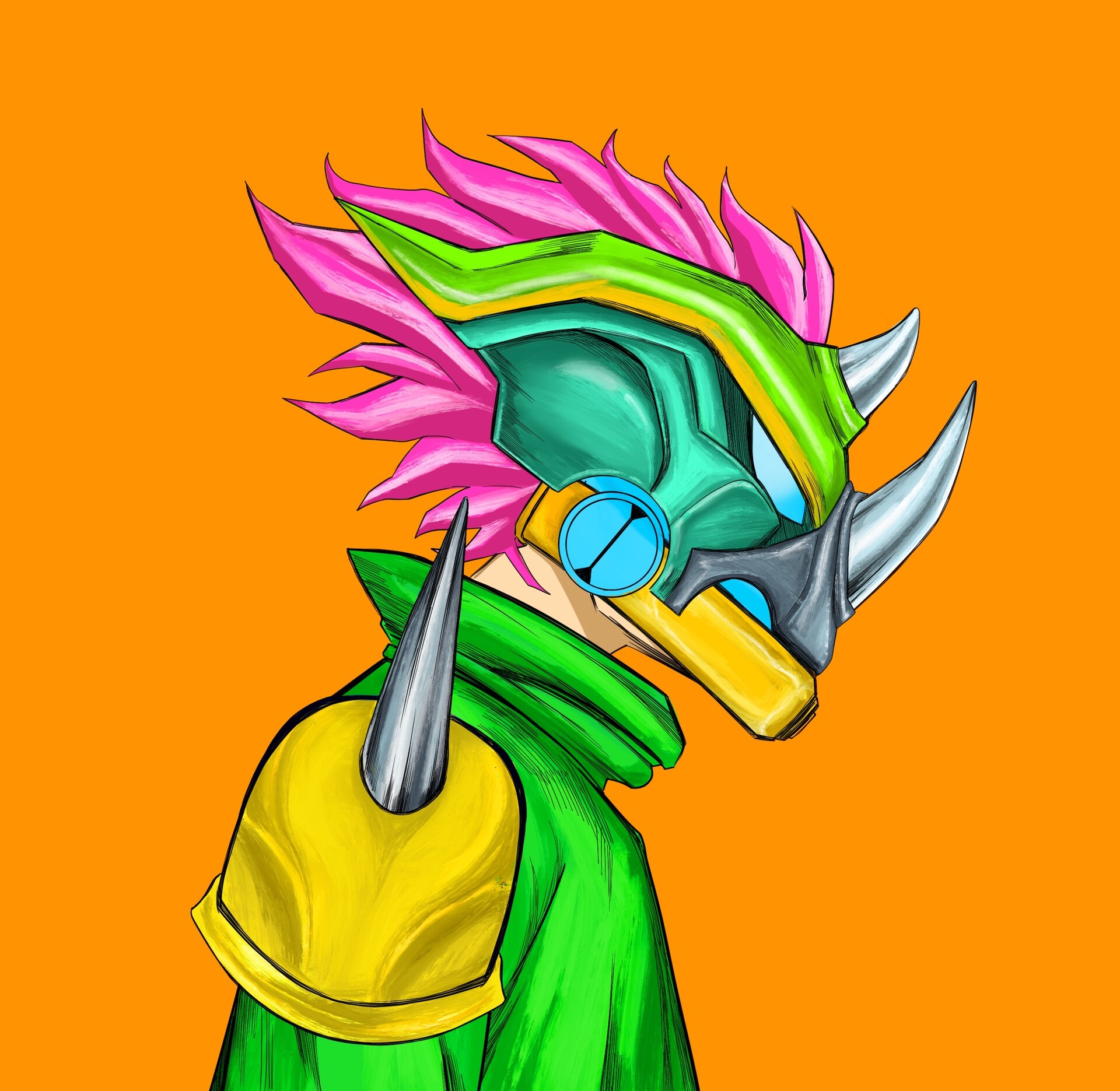 ArtStation - Men in mask