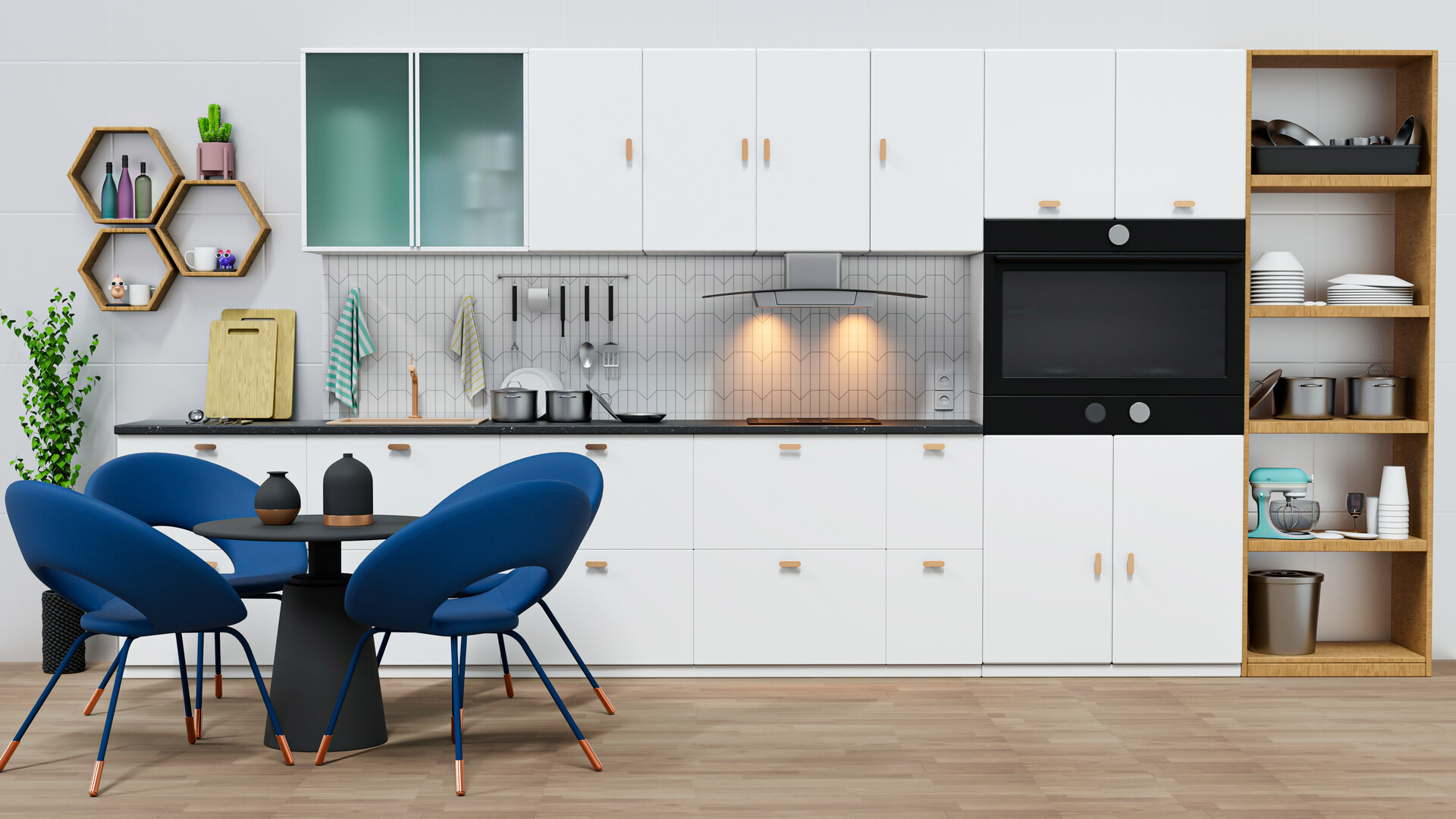 ArtStation - Kitchen Interior Design