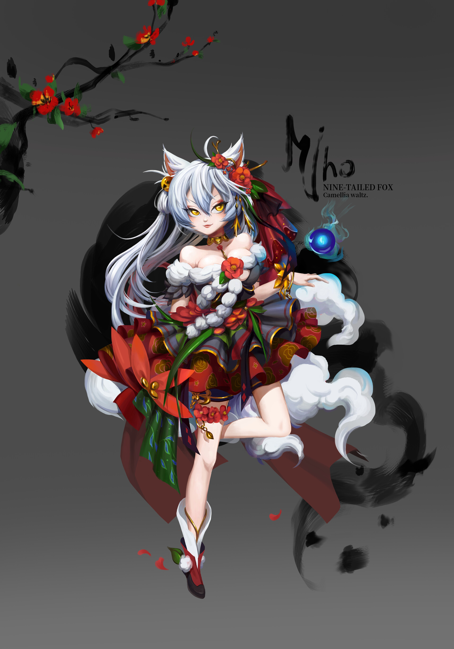 ArtStation - nine-tailed fox