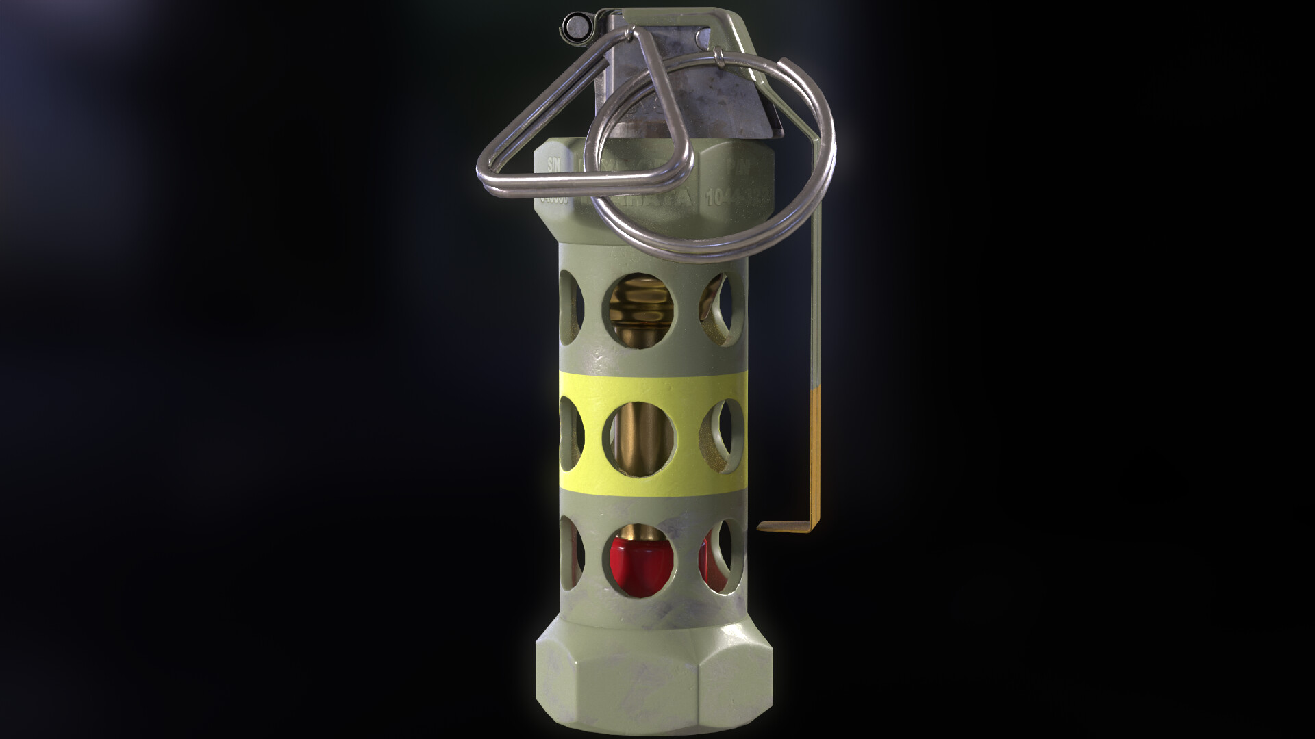 ArtStation - Stun grenade (low poly, game ready)