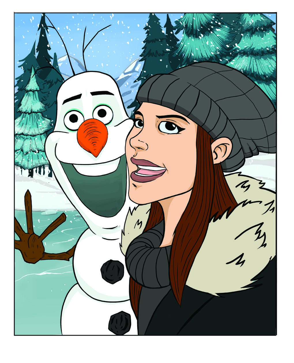 ArtStation - Olaf Selfie