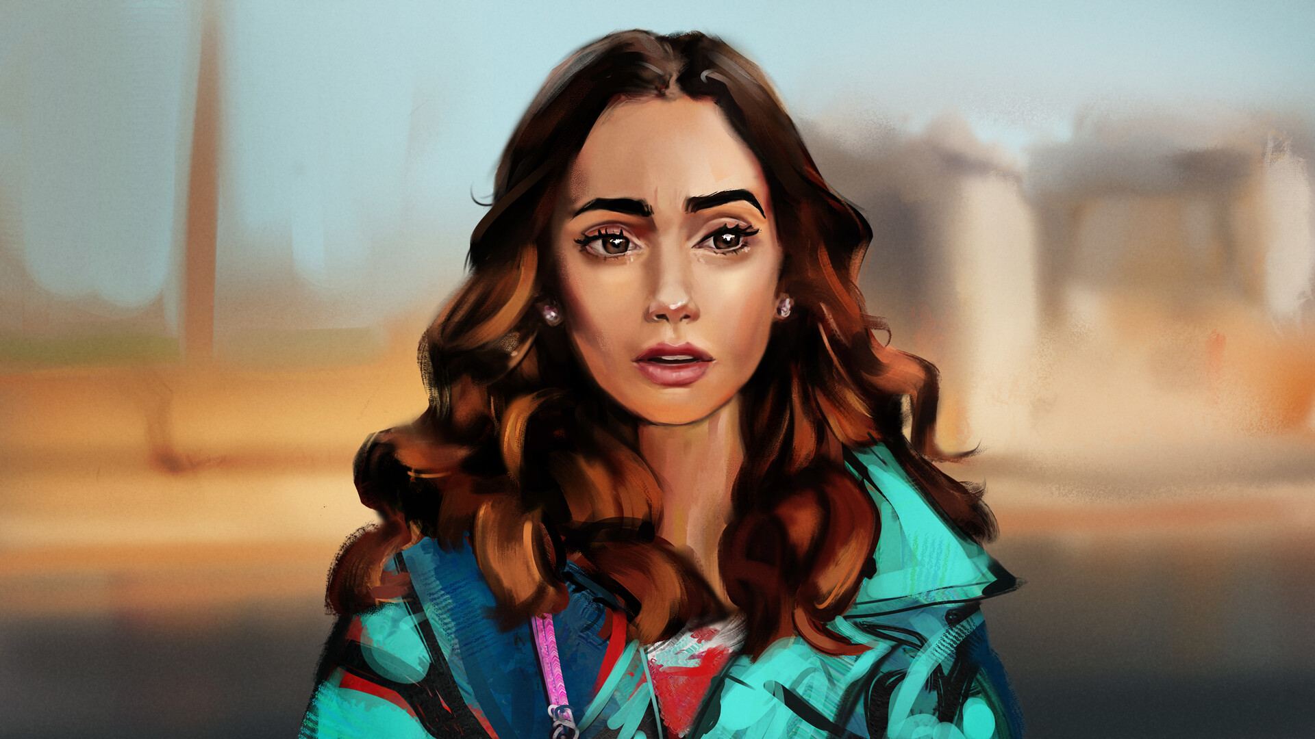 ArtStation - 2022-01-02 Emily Cooper In Paris - Decision by love.