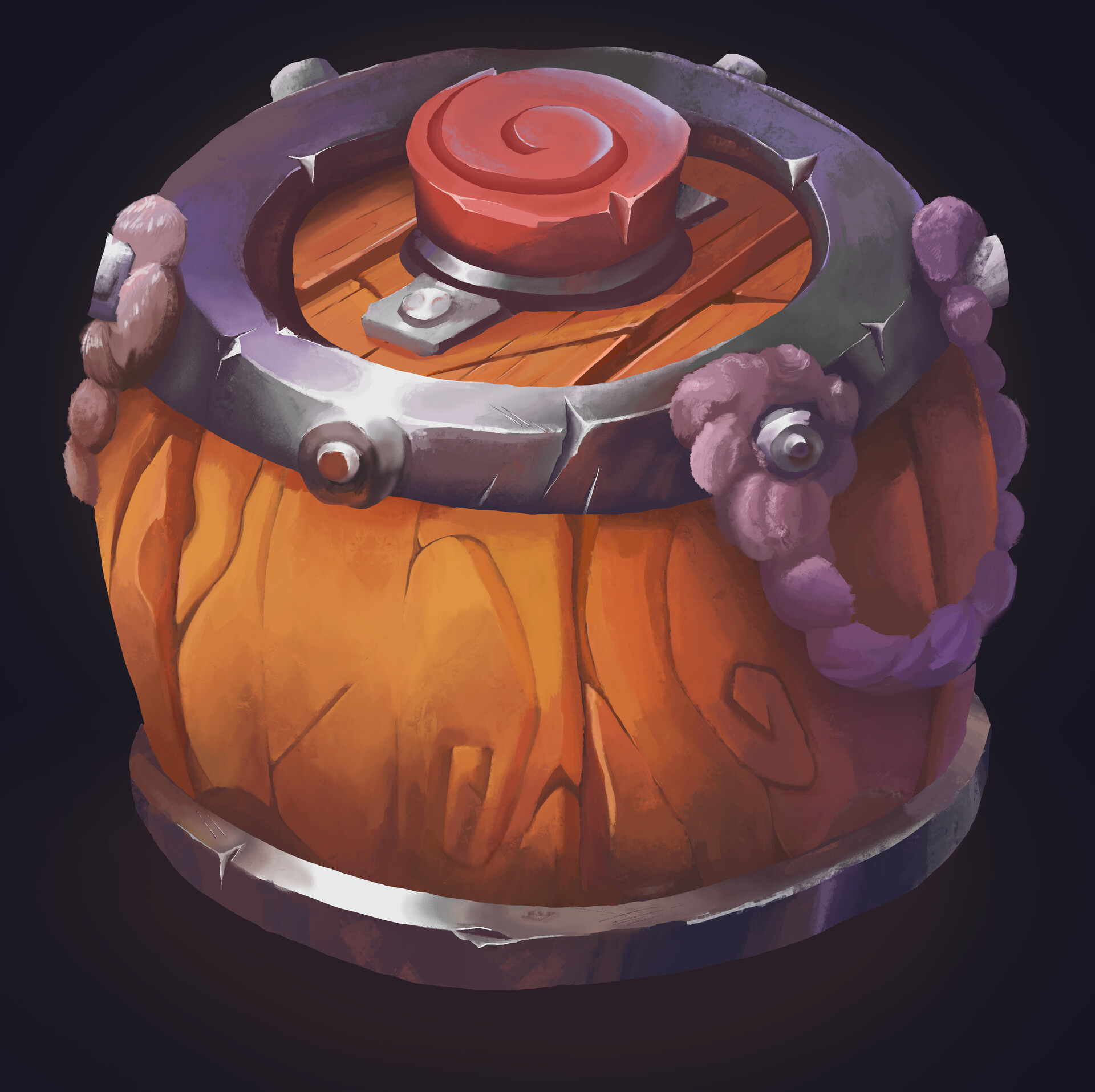 ArtStation - Barrel 2d artwork