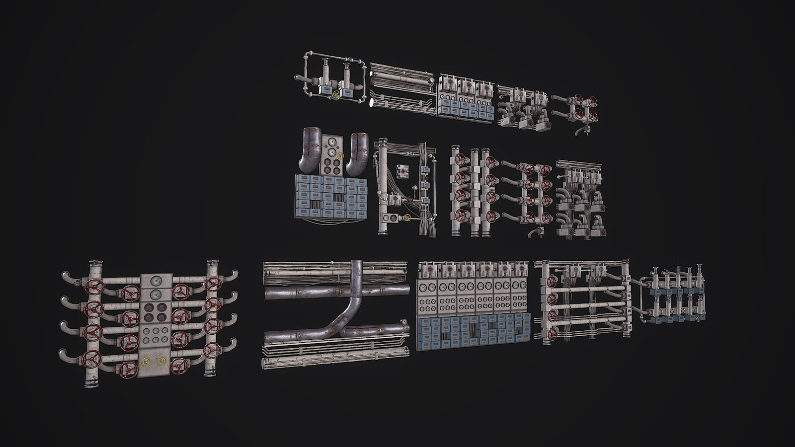 matt isaac - Rust Underwater Base Pipe Greeble