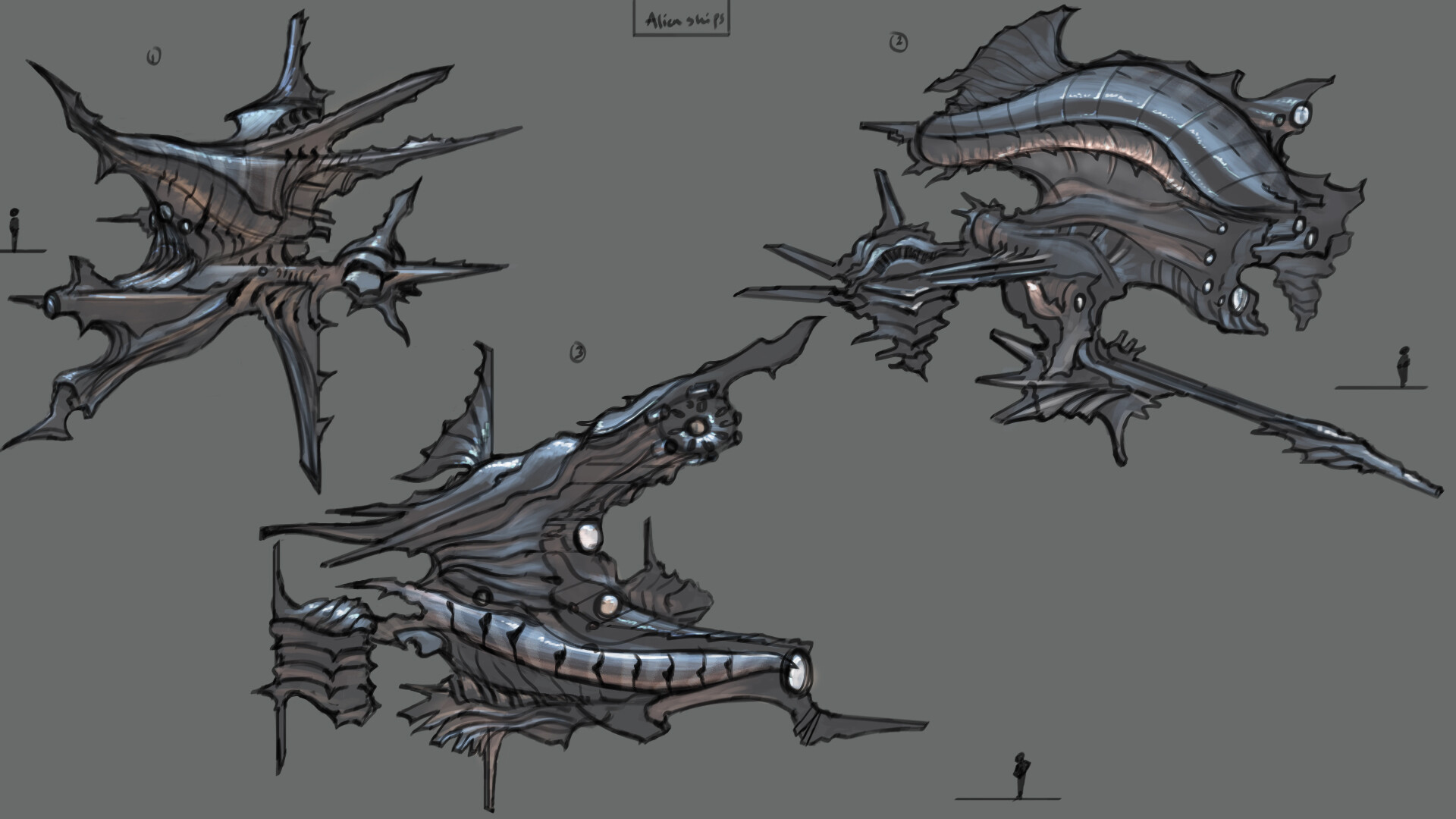 ArtStation - Alien Spaceship