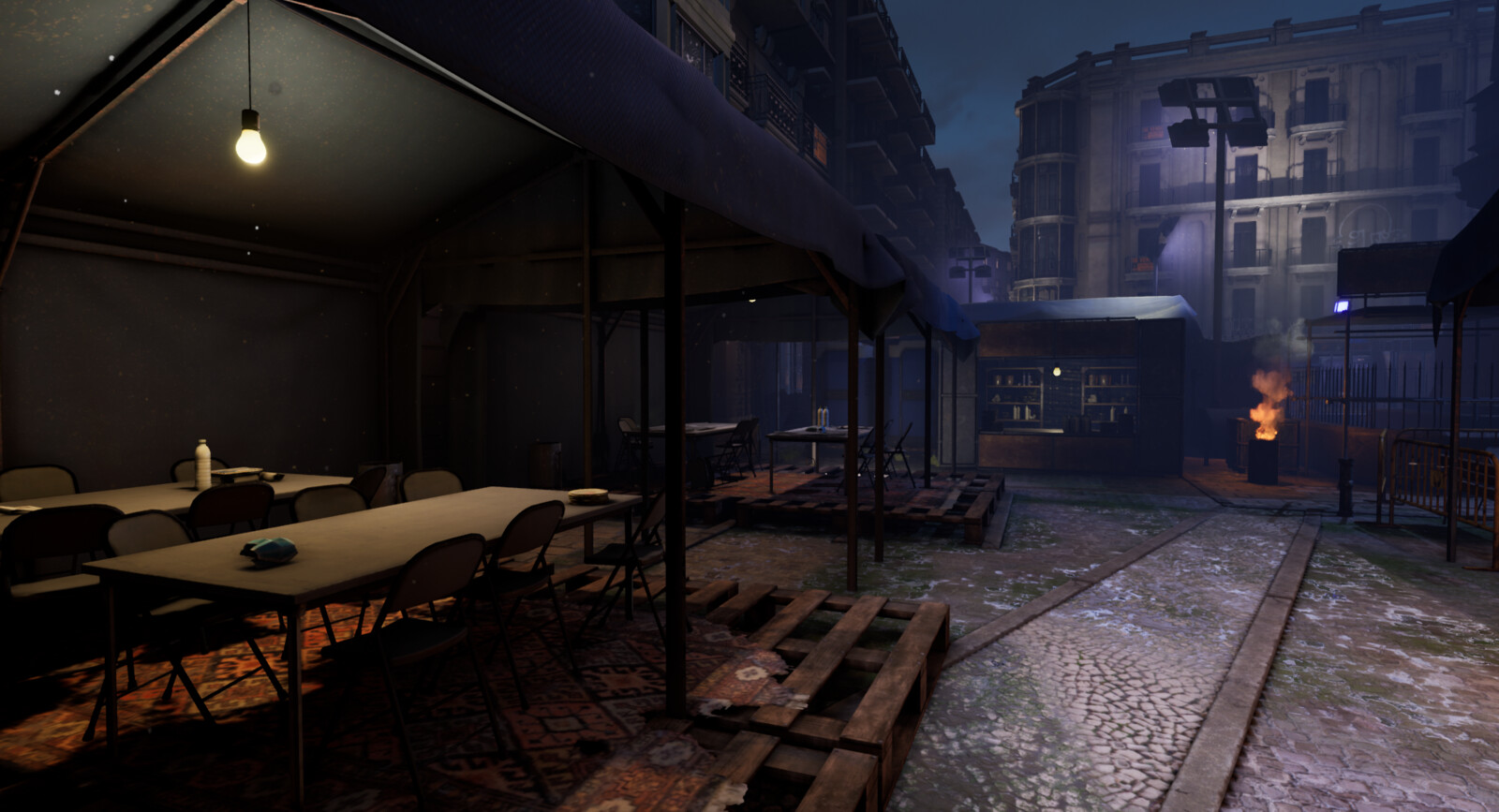 Adrià López - Post-Apocalyptic Camp - Oasis