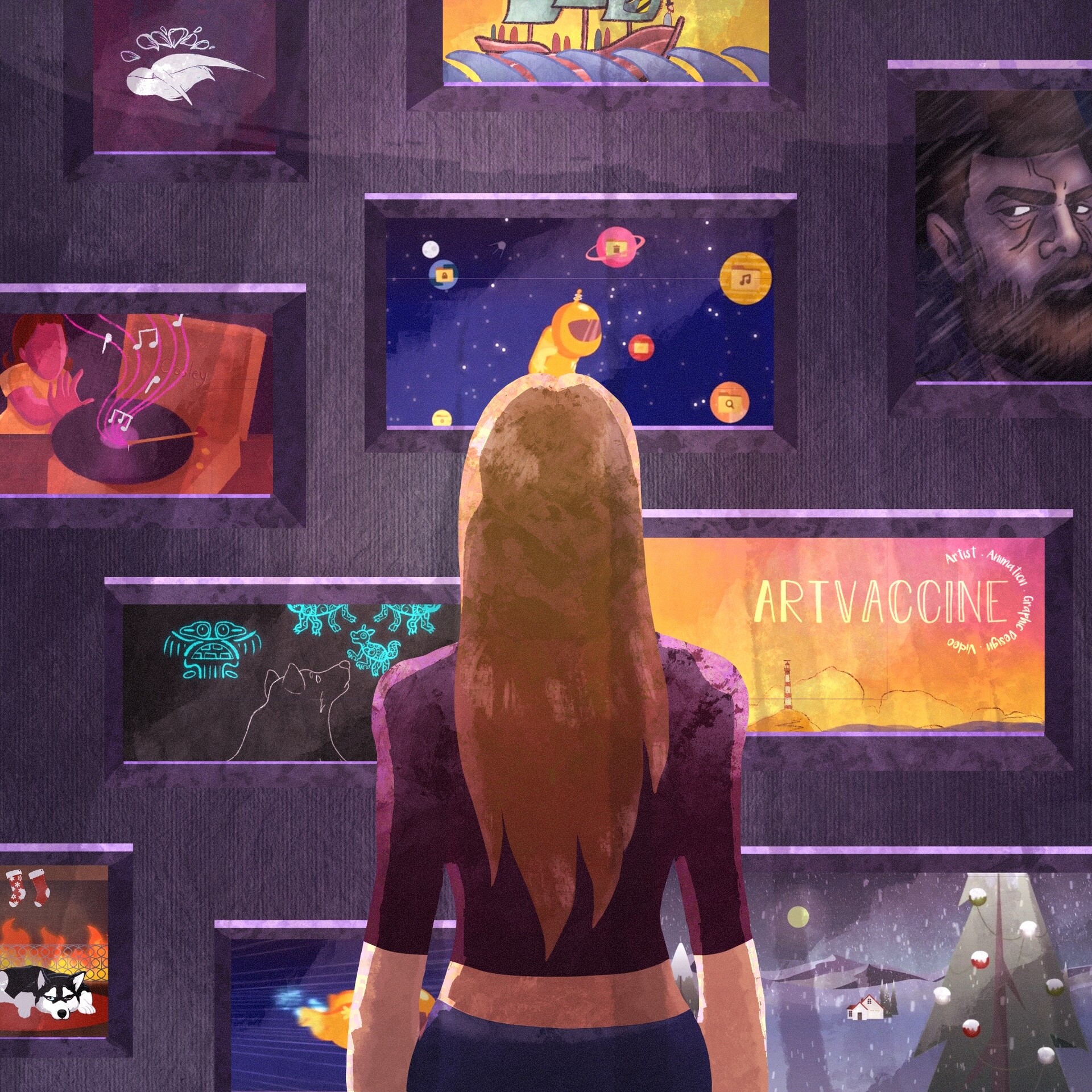 ArtStation - Yearbook art