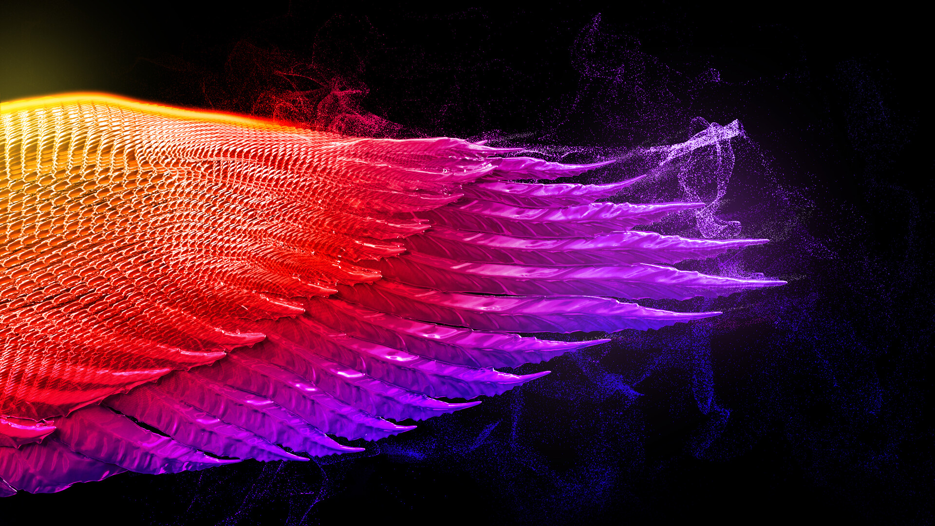 ArtStation - Phoenix model/particles