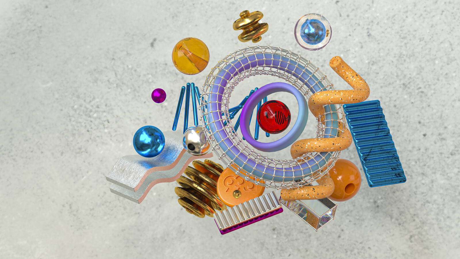 Axil Designs - 3D Abstract Composition (99 Designs 2022 Calendar ...