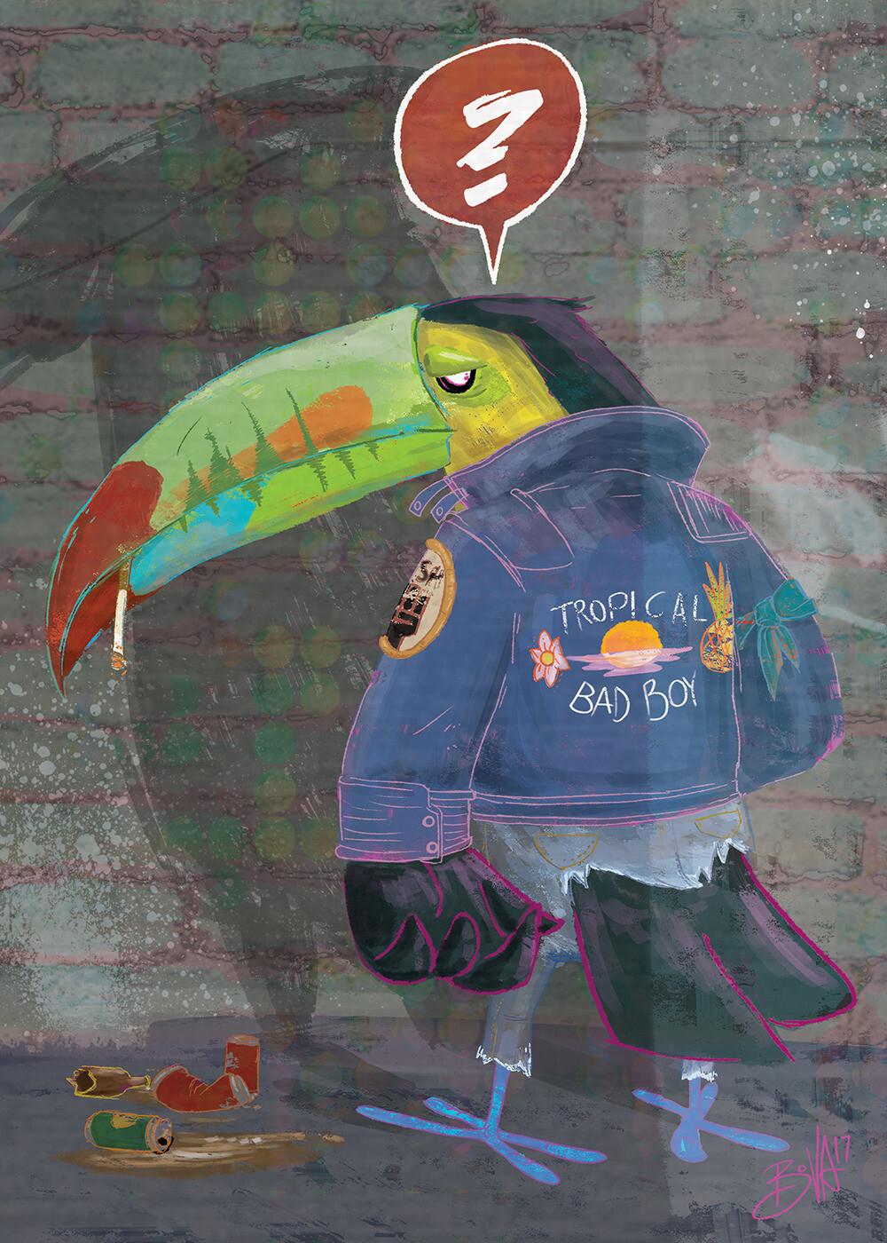 ArtStation - Tough Toucan