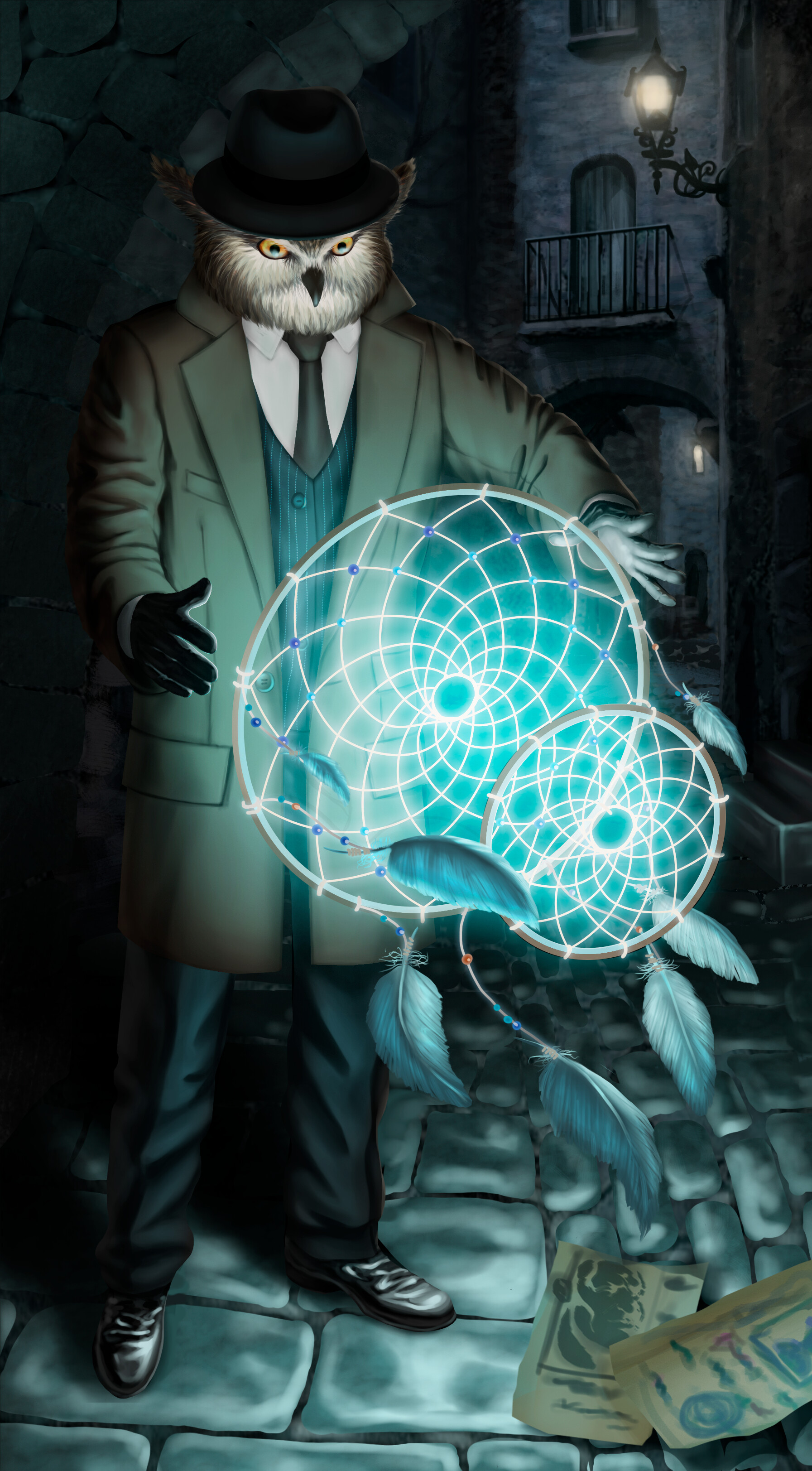 ArtStation - Detective Owl