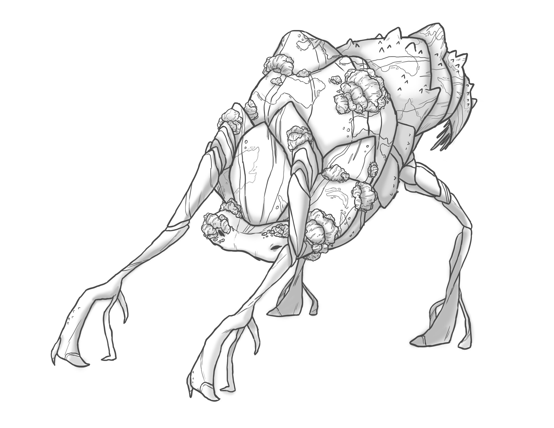 ArtStation - Underwater Cave Creatures