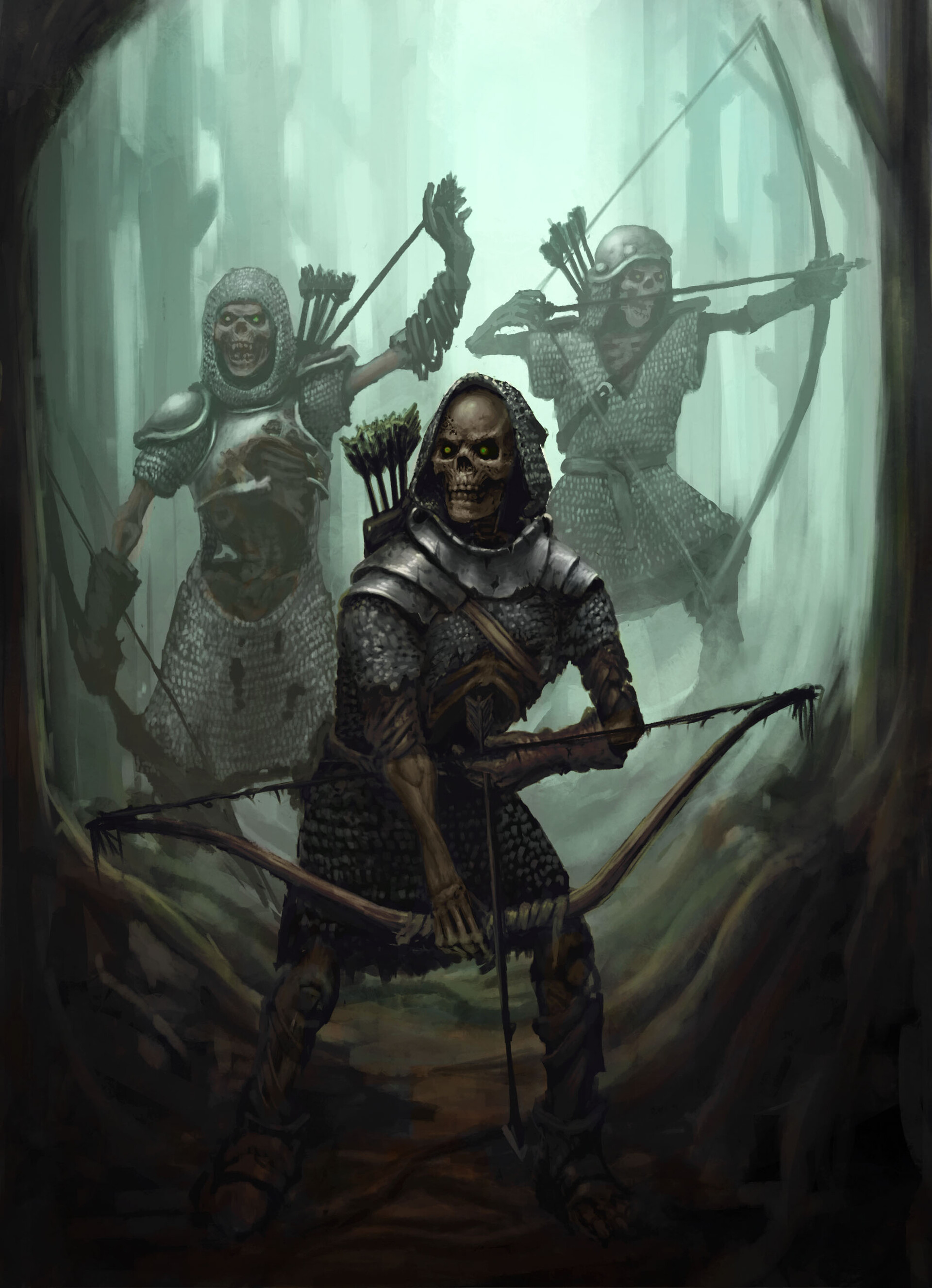 ArtStation - Dead archers