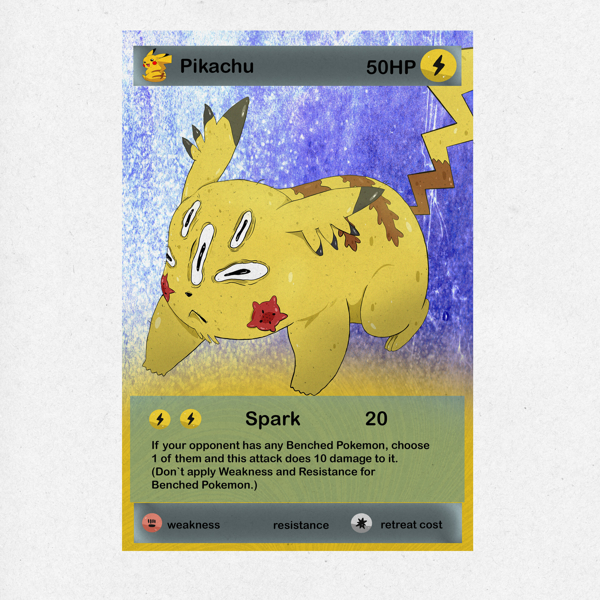 ArtStation - Pikachu card