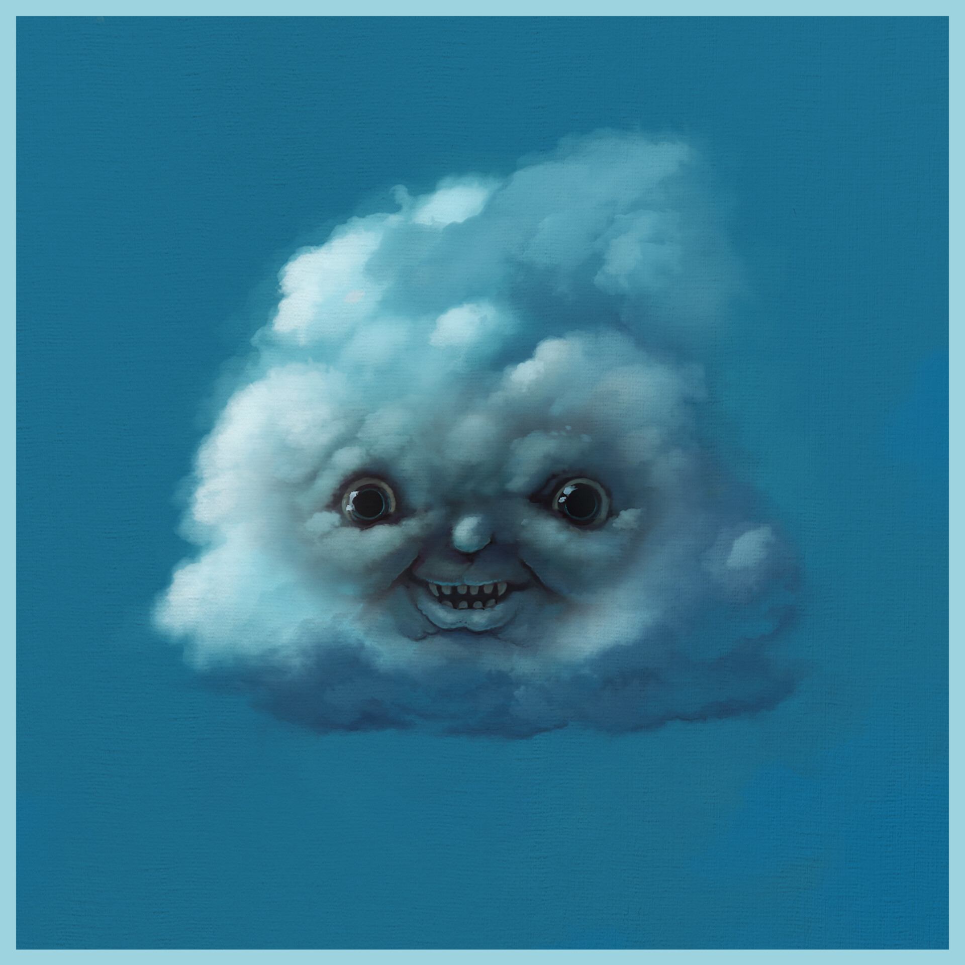ArtStation - A happy, but somewhat ominous cloud
