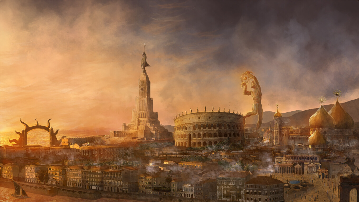 Bartek Wąsacz - Witcher 4 - Nilfgaard city