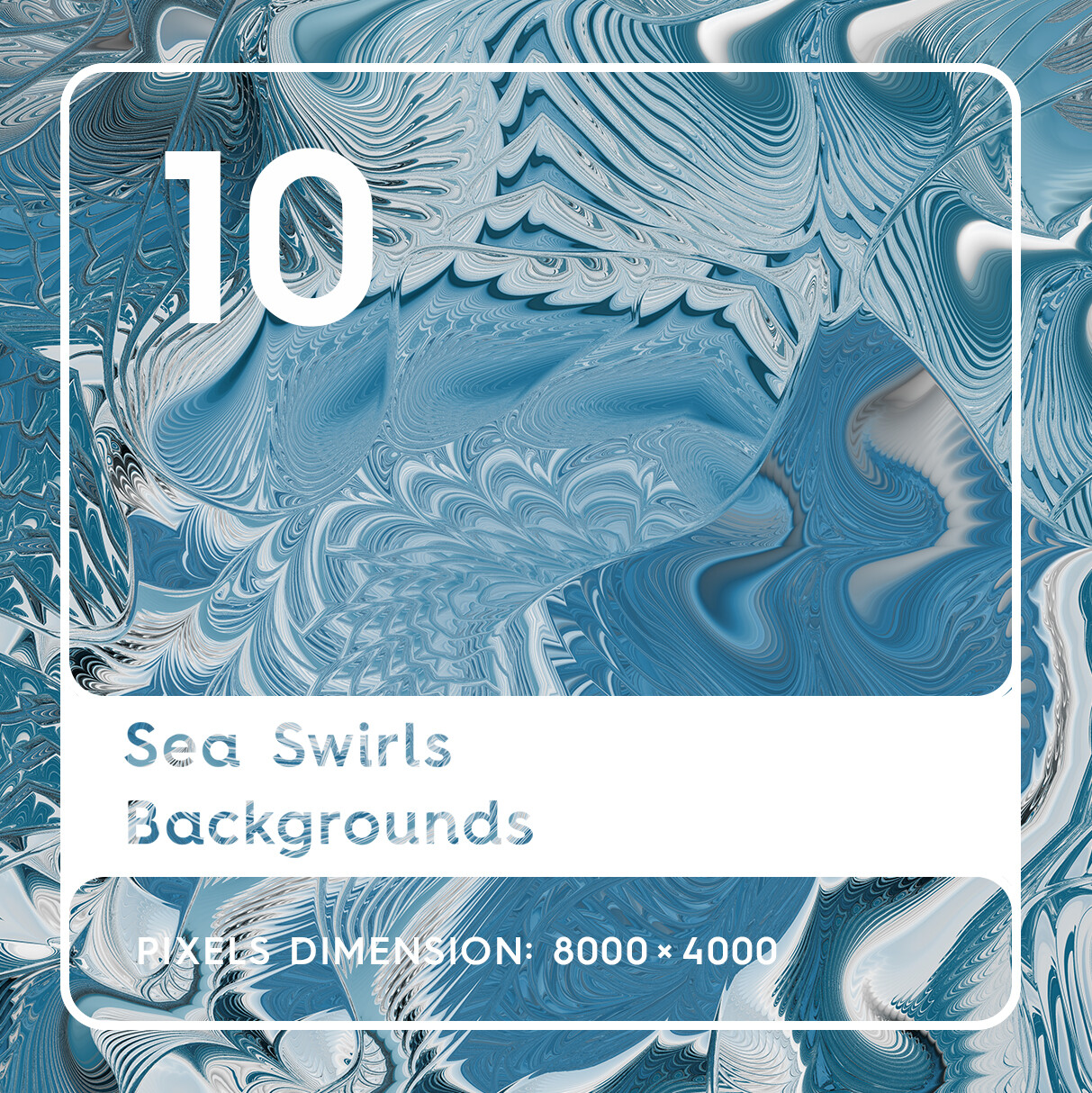 ArtStation - 10 Sea Swirls Backgrounds