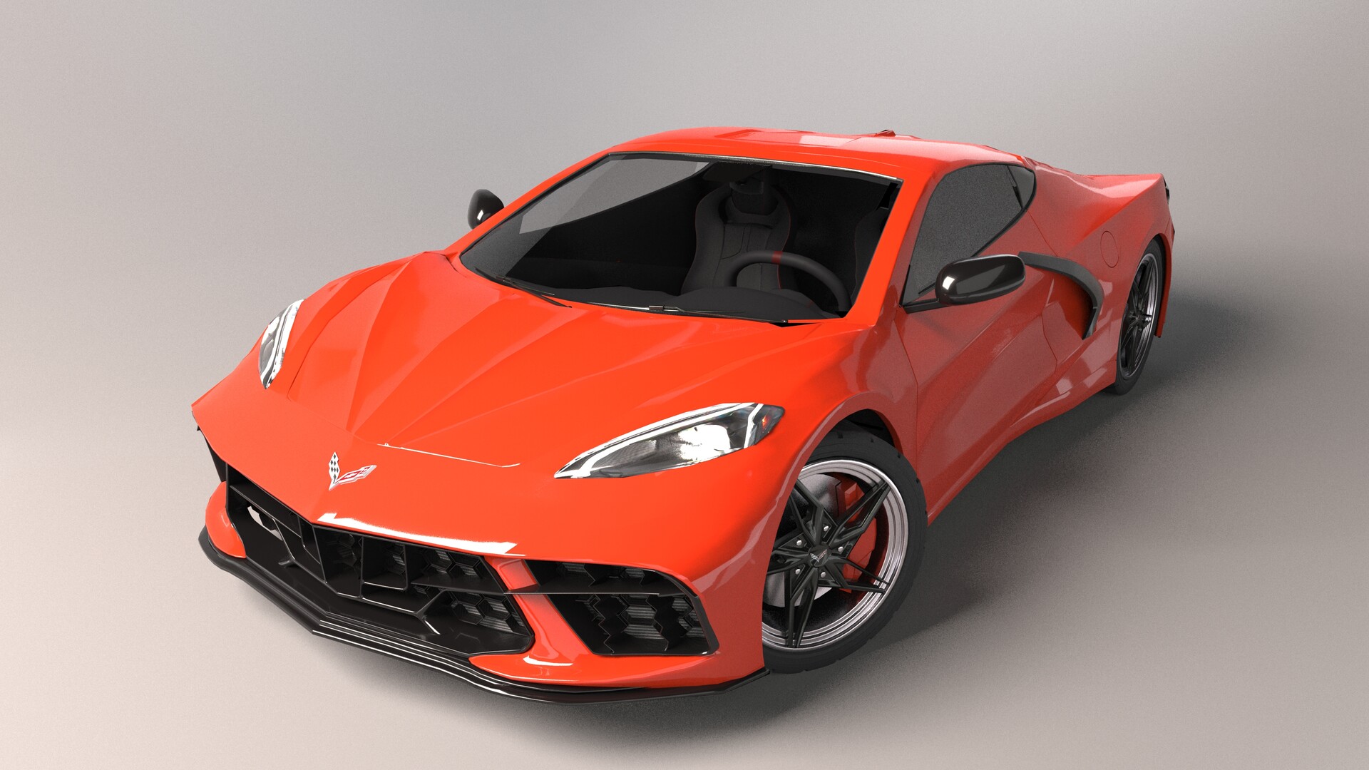 ArtStation - Corvette C8