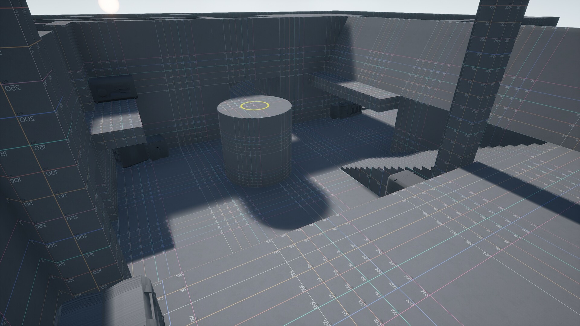 ArtStation - Unreal Tournament Deathmach map blockmesh