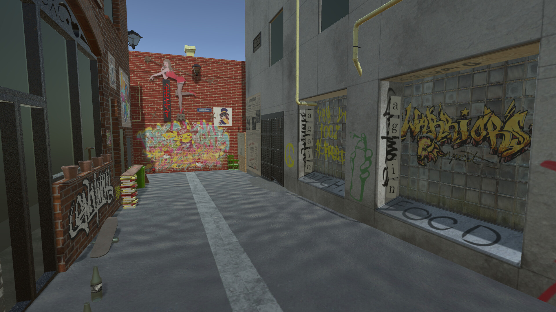 ArtStation - Alley 3d Unity