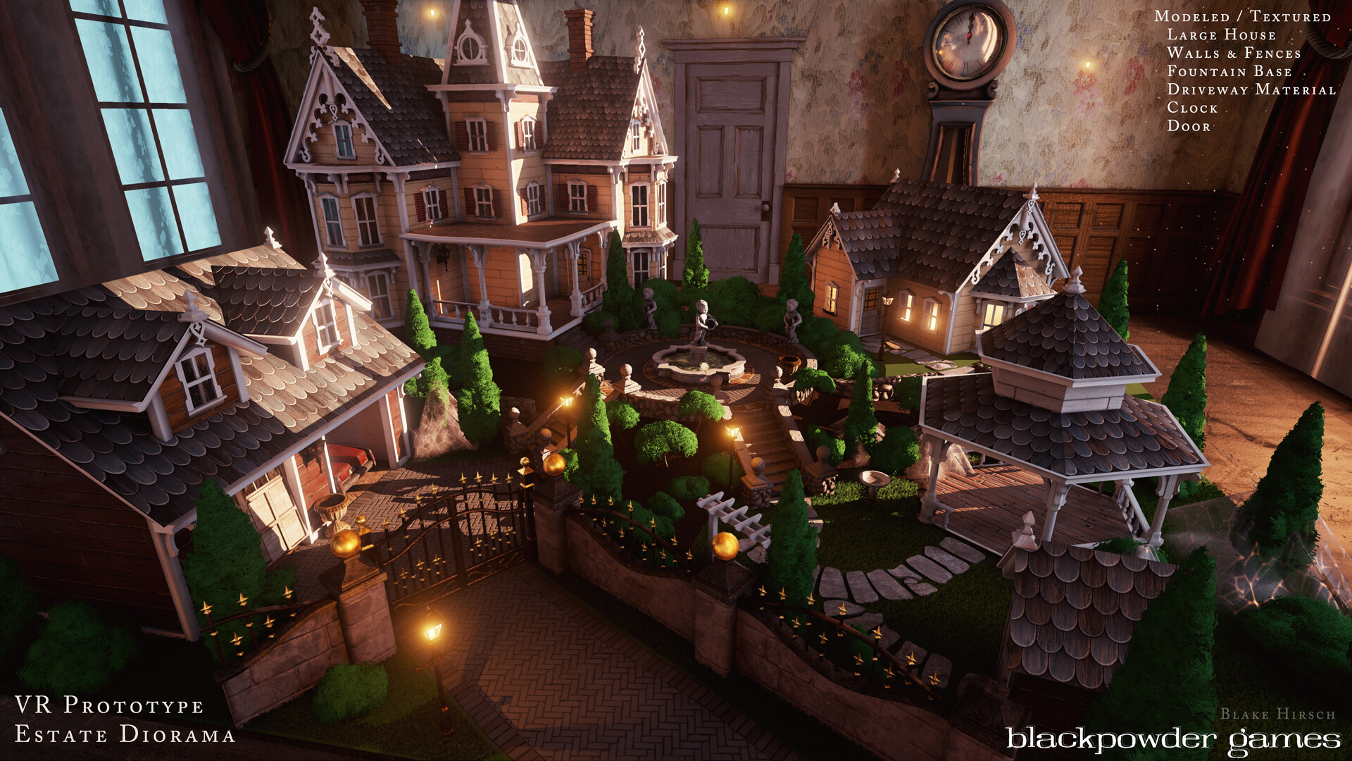 Blake Hirsch - VR prototype, Blackpowder Games, 2014-ish