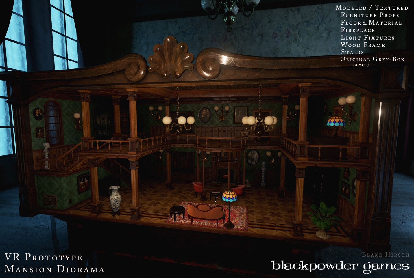 ArtStation - VR prototype, Blackpowder Games, 2014-ish