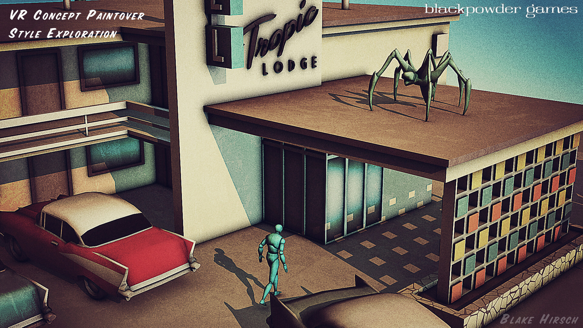 Blake Hirsch - VR prototype, Blackpowder Games, 2014-ish