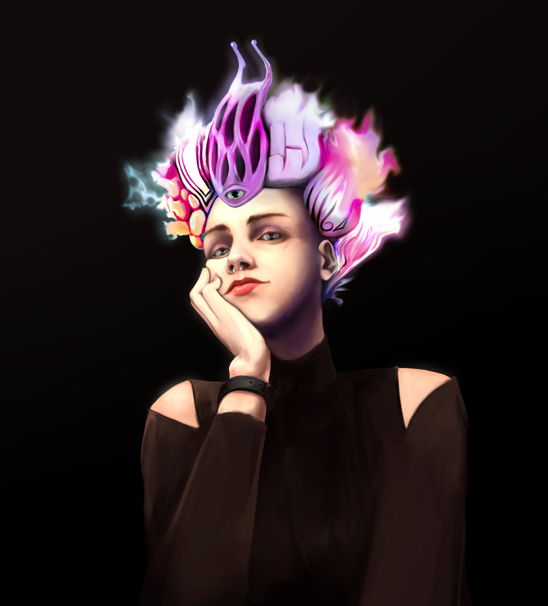 ArtStation - Psychedelic character design