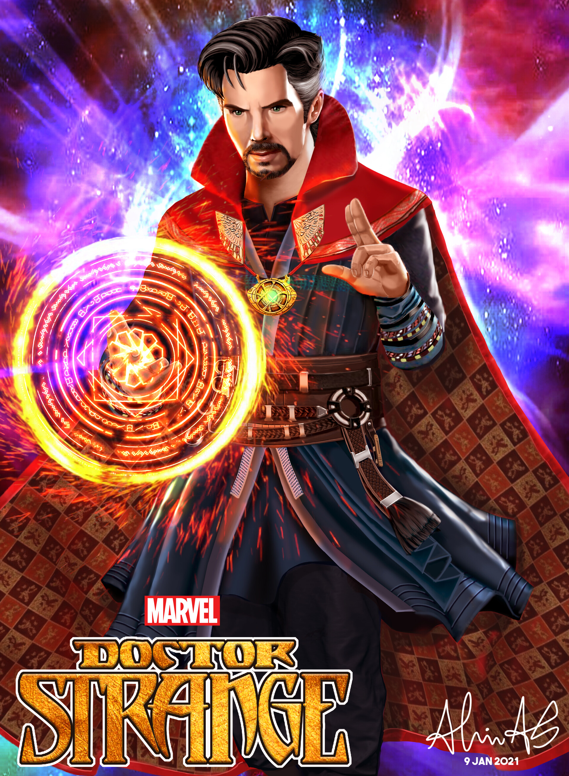 ArtStation - Marvel Doctor Strange (Illustration)