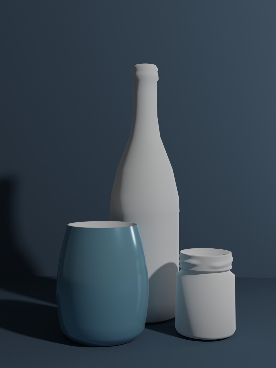 ArtStation - Three Vase Still Life (1-Hour)