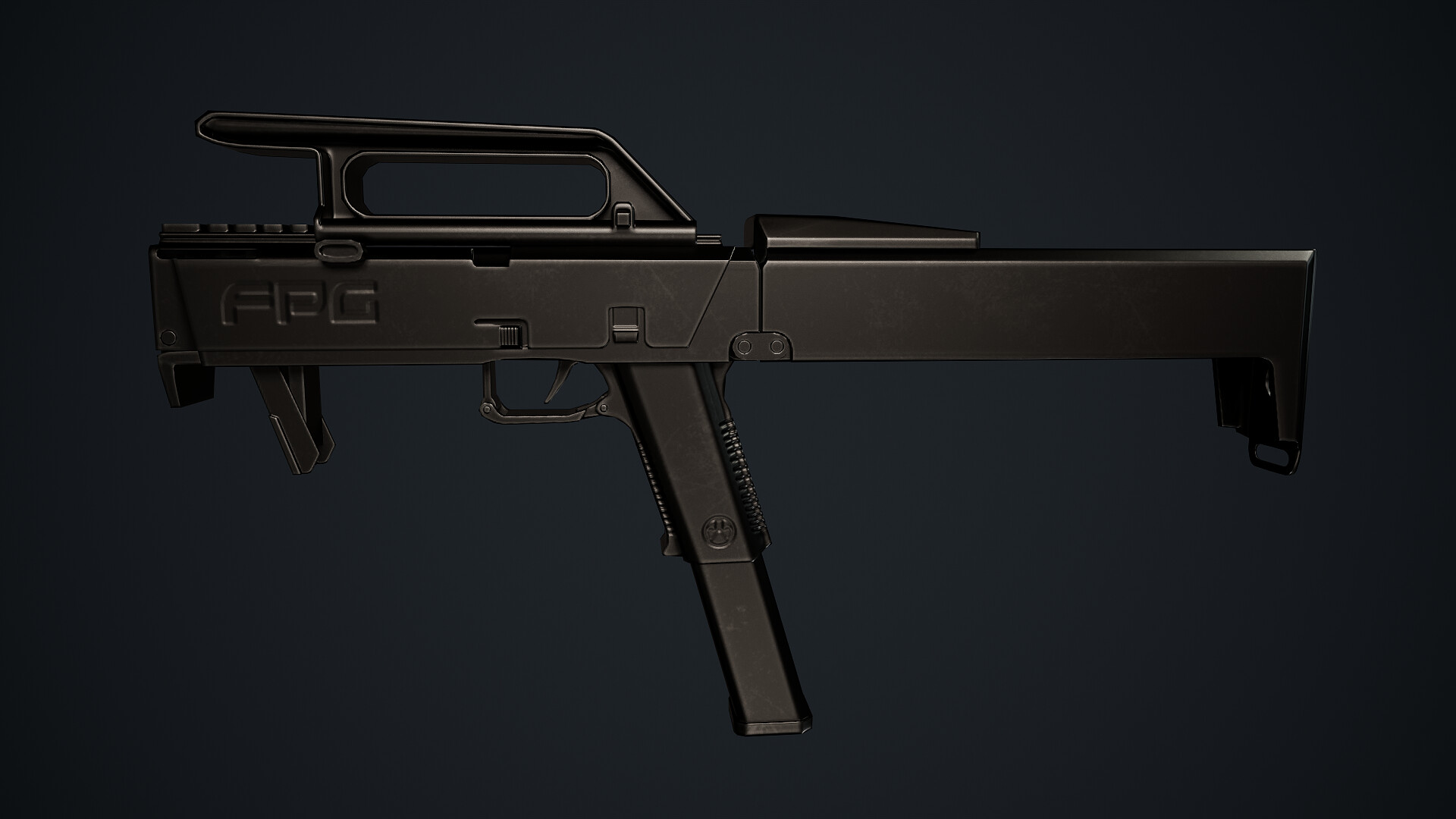 ArtStation - Magpul FMG-9